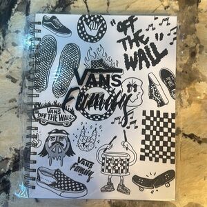 Vans | Art | Vans Spiral Notebook 0 Pages Family Exclusive Drawing ...